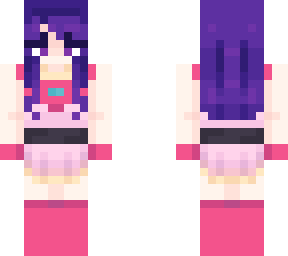 ai hoshino | Minecraft Skins