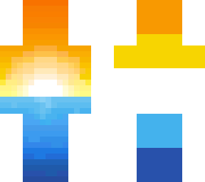 aroace flag landscape | Minecraft Skin