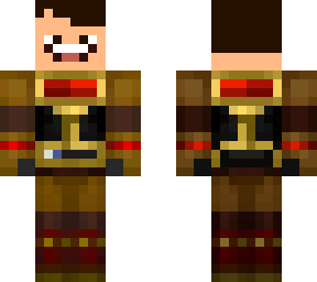 Bubba In Ellegaard's Armor | Minecraft Skin