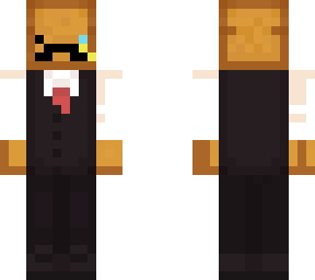 handsome bread man | Minecraft Skin