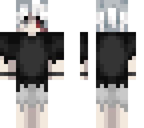 kaneki skin | Minecraft Skins
