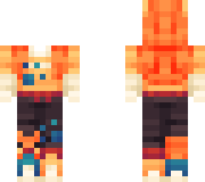 MCC Orange Ocelots base (masc.) | Minecraft Skin