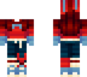 MCC Red Rabbits base (masc.) | Minecraft Skin
