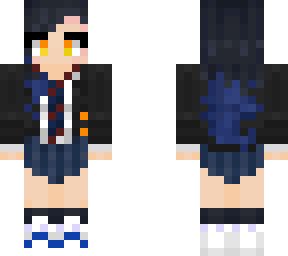 An Shiraishi School Uniform ( Project Sekai ) | Minecraft Skin