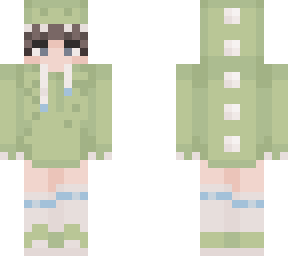 Dinosaur boy - blue variant | Minecraft Skin