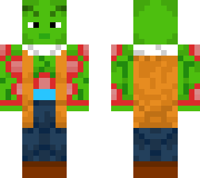 Gena Namek villager | Minecraft Skin