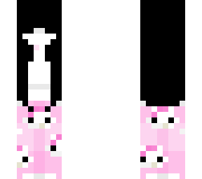 Hello Kitty Girl Pajama Pants | Minecraft Skin