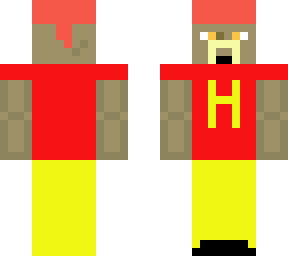 Hulk Hogan (Superstar Series) .006 | Minecraft Skin