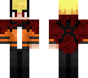 naruto baryon mode | Minecraft Skins