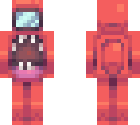 red imposter - i saw red vent | Minecraft Skin