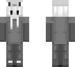 reskin #3 balck and white | Minecraft Skin