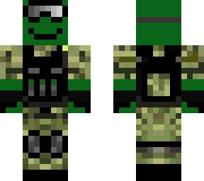 army green dude | Minecraft Skin