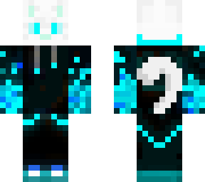 Cool blue Mysticat | Minecraft Skin