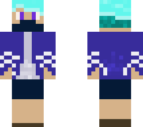 Cyan Inkling | Minecraft Skin