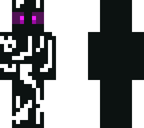 half enderman | Minecraft Skins