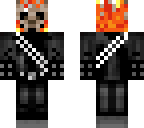 ghost rider | Minecraft Skins