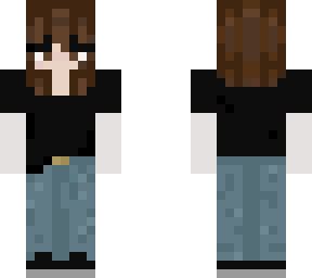 Girl with bangs | Minecraft Skin