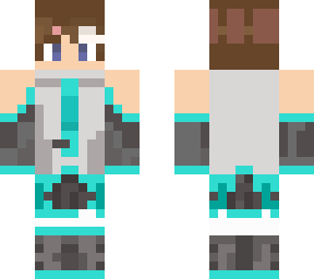 hatsune miku cellbit | Minecraft Skin