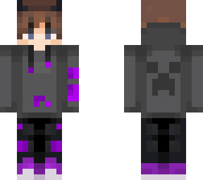purple creeper | Minecraft Skins