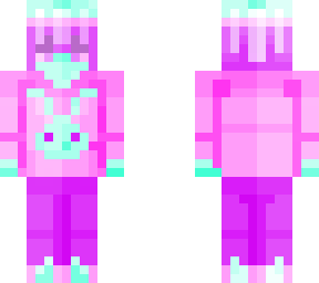 ^-pink bunny-^ | Minecraft Skin