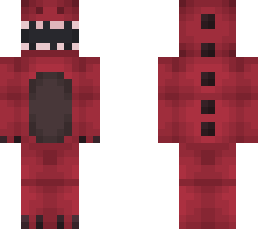 Red Dinosaur | Minecraft Skin