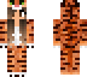 tiger girl | Minecraft Skins