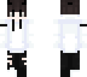 White Emo Boy | Minecraft Skin