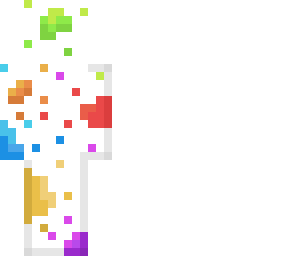 ~ lushus paint splatters ~ | Minecraft Skin