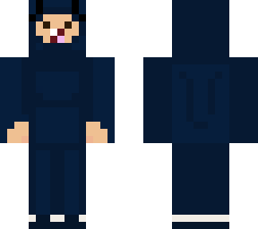 Black Suit - Finn - curve sleeve | Minecraft Skin