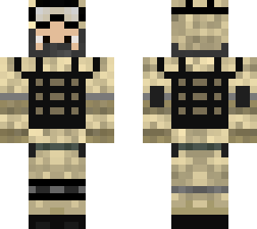 desert soldier | Minecraft Skins