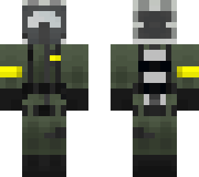 scp hazmat | Minecraft Skins
