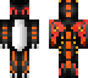 Lava dragon | Minecraft Skin