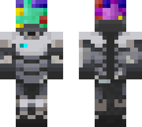 redstone scifi skin | Minecraft Skin