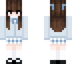 "so kawaii preppy aesthetic" | Minecraft Skin