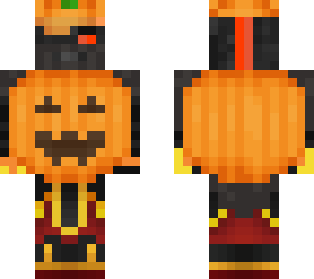 Kratos calabaza | Minecraft Skin