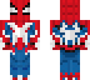 Marvel's Spider-Man 2 Advanced suit PS5 | Minecraft Skin