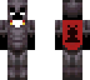 netherite armor with cape | Minecraft Skin