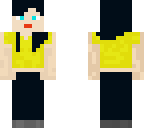 yellow alexa | Minecraft Skin