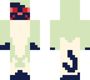 Black Cat Frog Onesie Without Heart Markings (classic) | Minecraft Skin