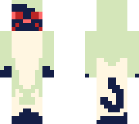 Black Cat in Frog Onesie Without Heart Markings (slim) | Minecraft Skin