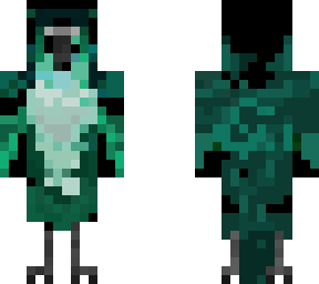 green cheek conure skin turqoise | Minecraft Skin
