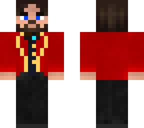 HumbuckerVT Model (Red Jacket) | Minecraft Skin