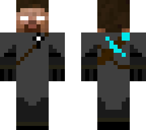 Laughing Coffin Herobrine | Minecraft Skin