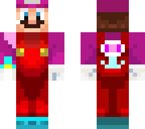 my own SMBW bubble mario | Minecraft Skin