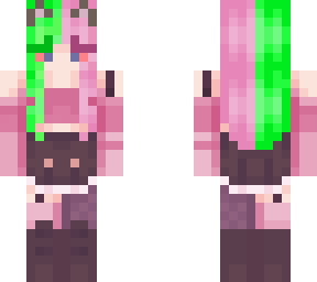 split dye | Minecraft Skins