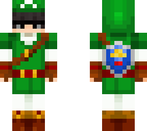 ocarina of time link | Minecraft Skins