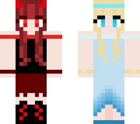 angel devil | Minecraft Skins