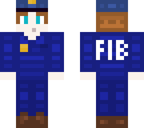 Cop Charshrilnno of FBI a Outfit | Minecraft Skin