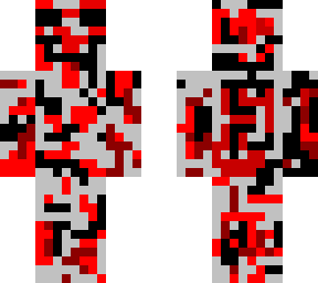 Creepy smiling face | Minecraft Skin