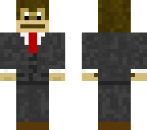 monkey in suit | Minecraft Skins